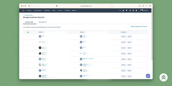 How To Manage Duplicate Contacts In Hubspot